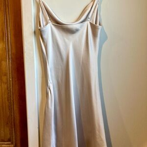 Dynamite | Dresses | Dynamite Ivory Satin Mini Dress | Poshmark
